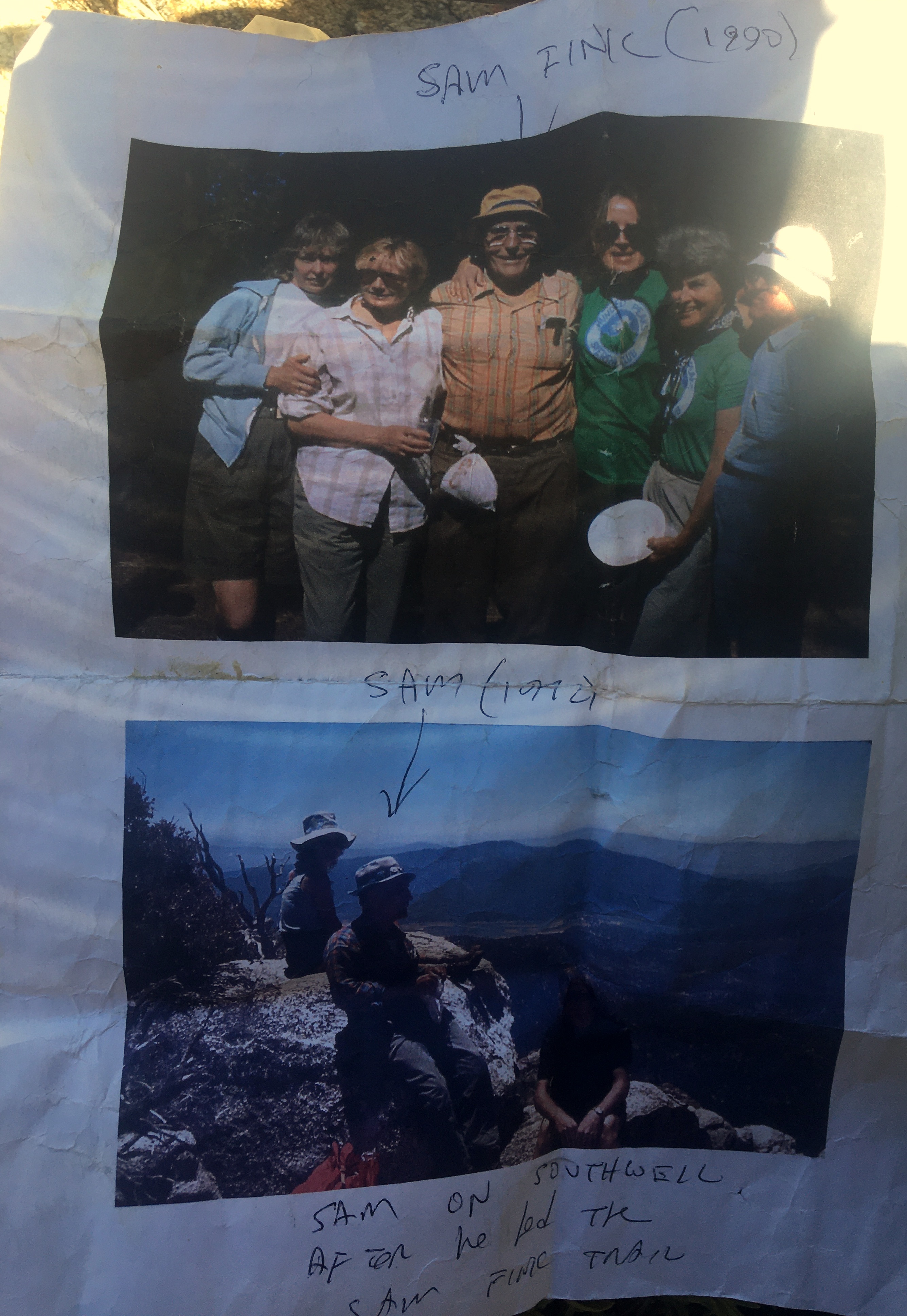 Sam Fink Peak, San Jacinto Mountains – Hiker's Blog